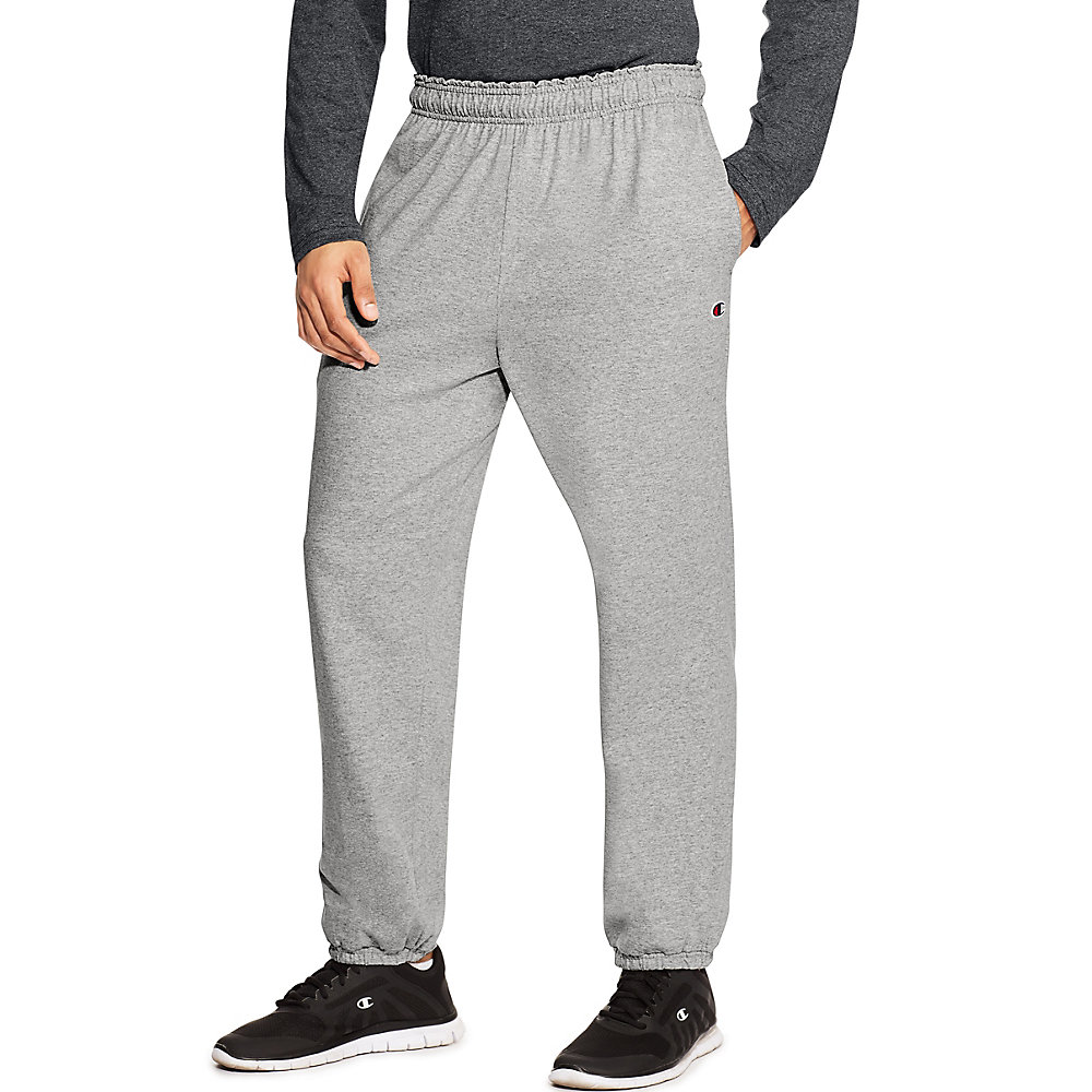 Champion Authentic Men's Closed Bottom Jersey Pants - SpicyLegs.com Champion Authentic Men's Closed Bottom Jersey Pants - SpicyLegs.com
